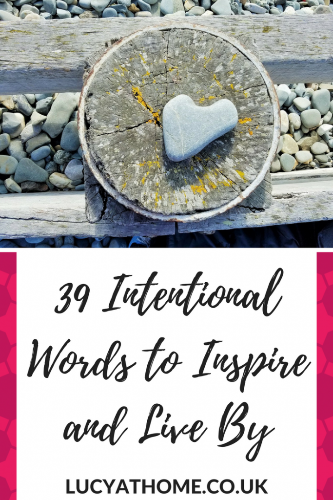 39 Intentional Words To Make This Year Your BEST YET! — Lucy At Home